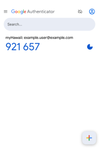 myHawaii Citizen Identity Initiative | Set Up Google Authenticator for MFA
